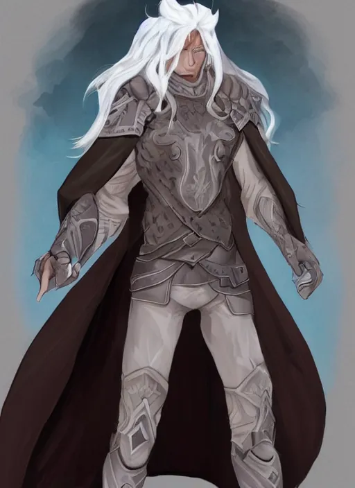 dnd character concept of a man eith ash gray skin and | Stable ...