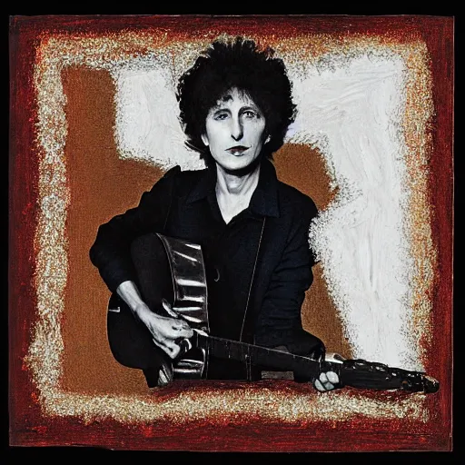 diamonds and rust, painted by joan baez and bob dylan | Stable Diffusion | OpenArt