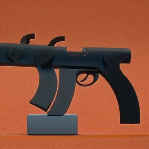 product photo of toy hand gun made by fisher price, | Stable Diffusion ...