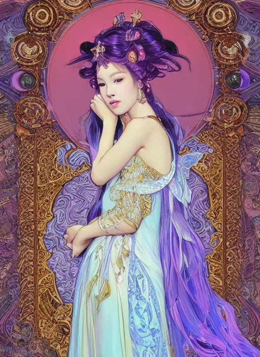 Lisa from Blackpink as magical celestial princess | Stable Diffusion ...