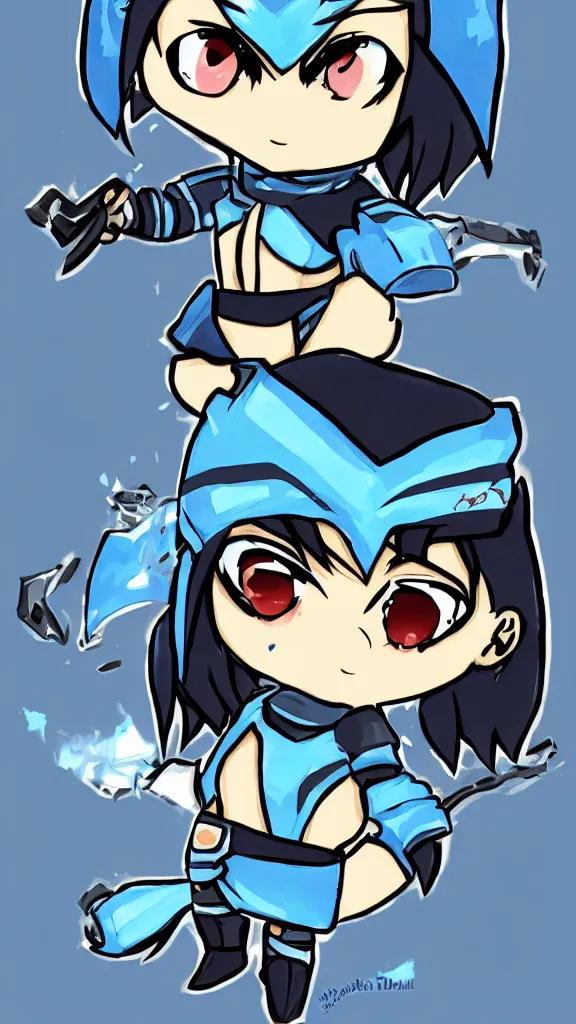 sub Zero chibi , HD | Stable Diffusion | OpenArt