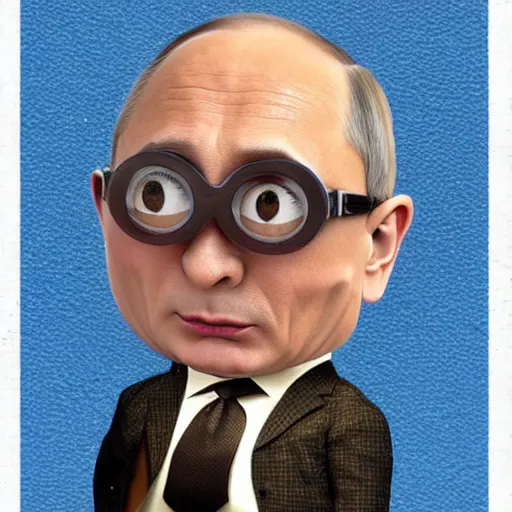 a minion as vladimir putin, highly detailed | Stable Diffusion | OpenArt
