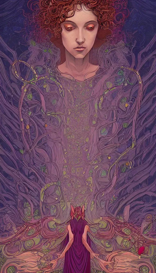 The oracle of the ancient nymphs of dreams, italian | Stable Diffusion ...