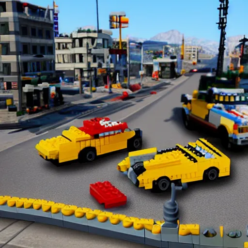 gta v made of legos | Stable Diffusion | OpenArt