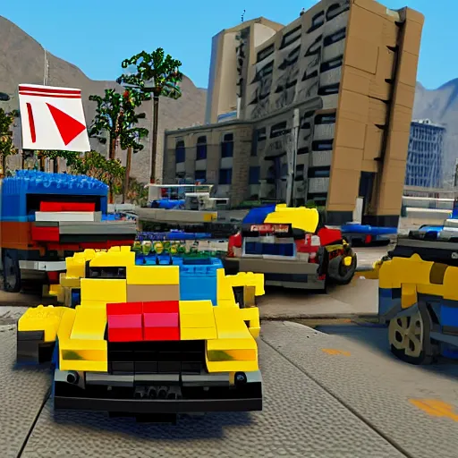 gta v made of legos | Stable Diffusion | OpenArt