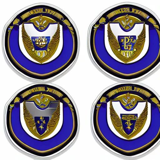 high school badge, lapel, pinnable, angled, highly | Stable Diffusion