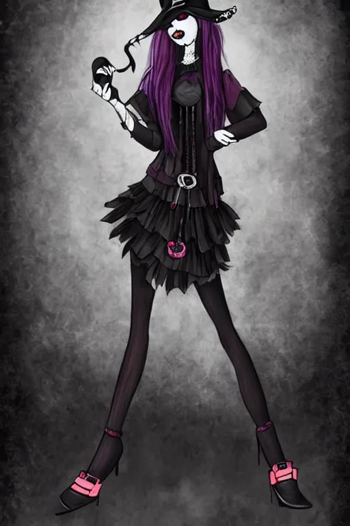 Goth goose in Hot Topic clothes in the style of | Stable Diffusion ...