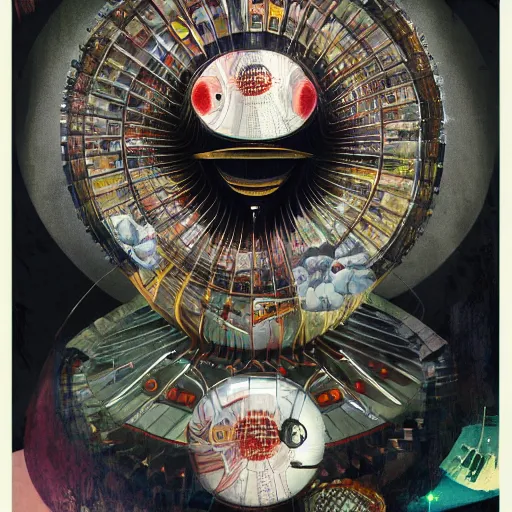 The Great Pachinko Machine has come alive and will | Stable Diffusion