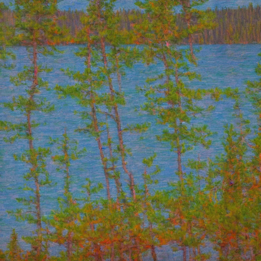 an impressionist painting of Redfish Lake Idaho | Stable Diffusion | OpenArt