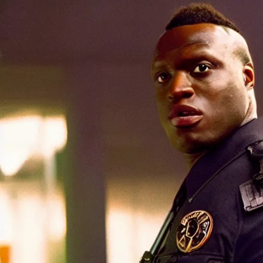 a still of ksi as simon phoenix in demolition man | Stable Diffusion ...
