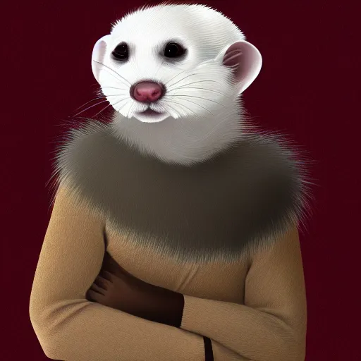 ferret furry man, digital art high quality | Stable Diffusion | OpenArt