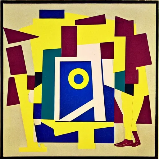 Suprematism art of the shape of time | Stable Diffusion