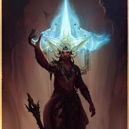 attractive male deity, casting dark magic, summoning | Stable Diffusion ...