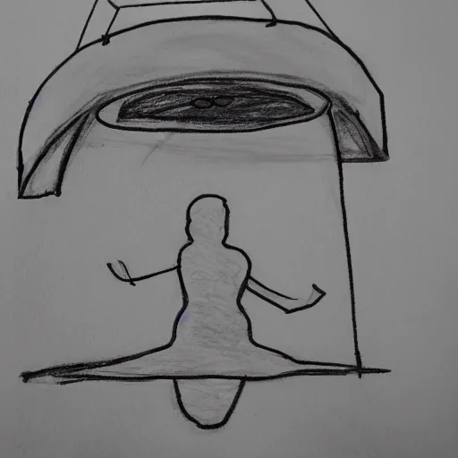 child's drawing of an alien abduction | Stable Diffusion | OpenArt