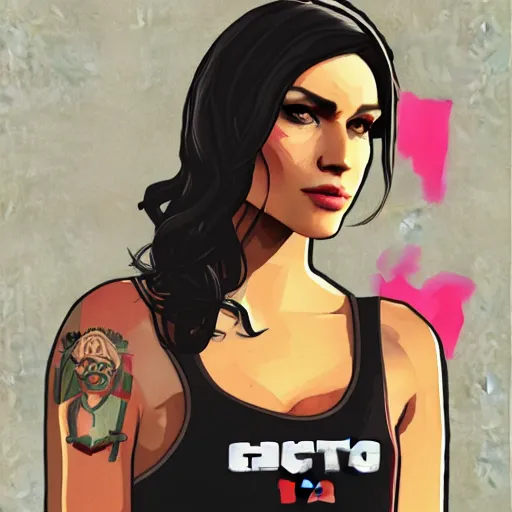 GTA V illustration portrait of a woman | Stable Diffusion | OpenArt