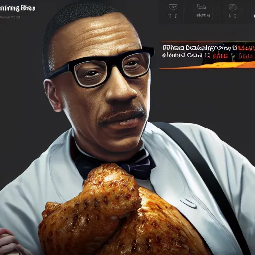 Gustavo Fring sets fire to a KFC restaurant | Stable Diffusion | OpenArt