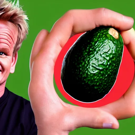 gordon ramsey as an avocado chair, realistic, | Stable Diffusion | OpenArt