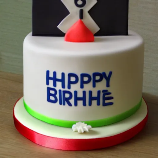 Birthday Cake With Text That Says Watamote Stable Diffusion OpenArt