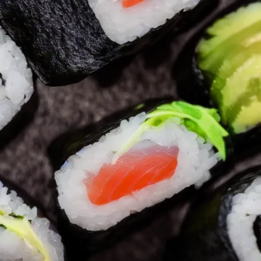 Camera shot of sushi up close, 4k | Stable Diffusion | OpenArt
