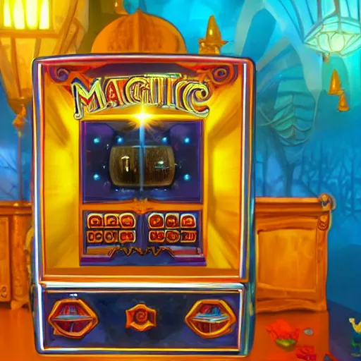 a magic machine. | Stable Diffusion | OpenArt