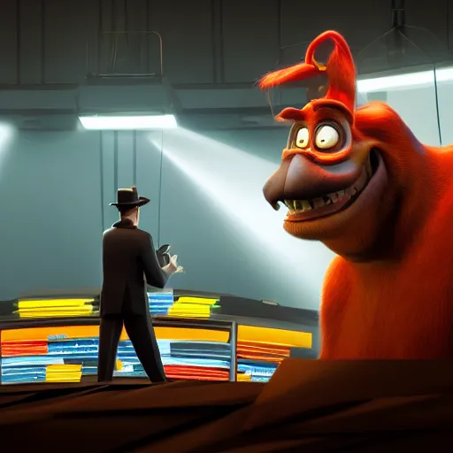 portrait of bookmaker sly cunning pixar style | Stable Diffusion | OpenArt