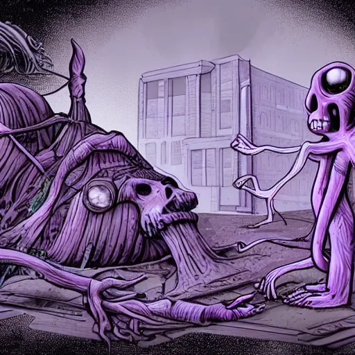 purple infection, magic, eldritch abomination, | Stable Diffusion | OpenArt