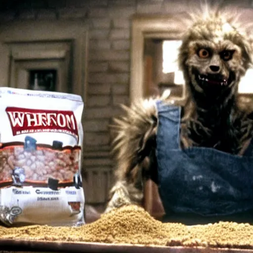 film still of a funny looking werewolf with his hand | Stable Diffusion ...