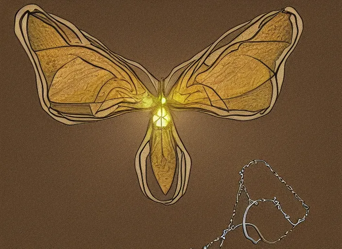 God Returned with the moth chained to his hand, | Stable Diffusion ...