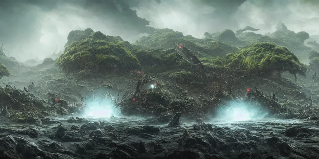 Planet invasion of alien zombies, ressistance of the | Stable Diffusion ...