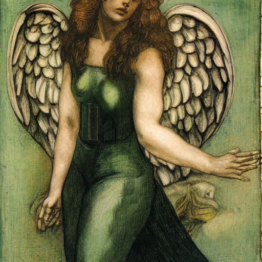 a cyborg angel by dante gabriel rossetti | Stable Diffusion | OpenArt