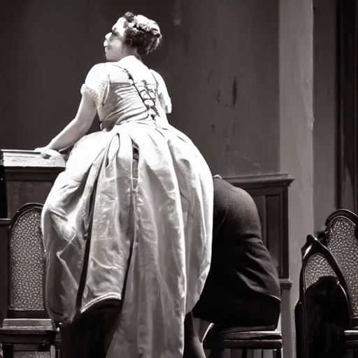 The lower back of a beautiful singer in Puccini's | Stable Diffusion ...