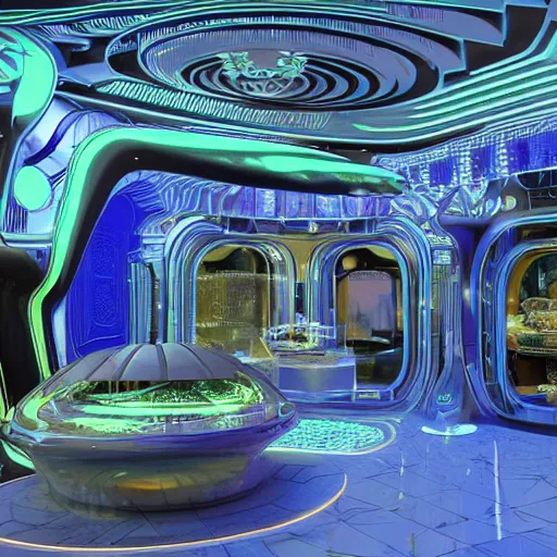 alien shop, futuristic, holographic, 8K , intricate | Stable Diffusion ...