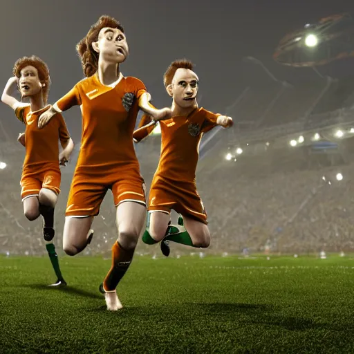 kangaroos wearing soccer uniforms, concept art, | Stable Diffusion | OpenArt