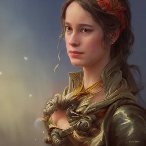 a fantasy style portrait painting of rachel lane / | Stable Diffusion ...