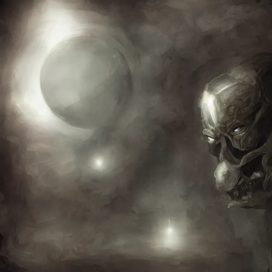 artwork about a sad sphere - headed character, by xul | Stable ...