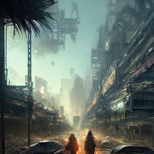 las vegas in a post apocalyptic earth as seen by greg | Stable ...