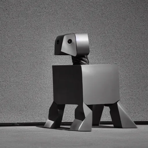 brutalist robot dog, sharp edges, modern, minimalist | Stable Diffusion ...