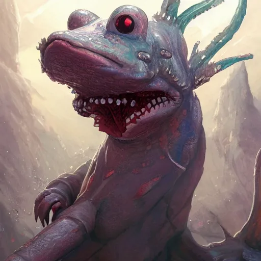 Anthropomorphized Axolotl casting epic spell, magic | Stable Diffusion ...