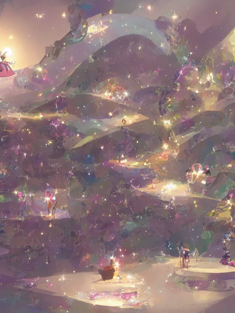 sparkle by Disney Concept Artists, blunt borders, rule | Stable ...