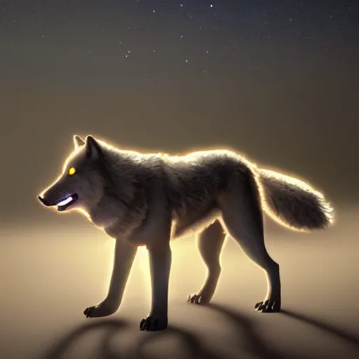 a wolf howling to a moon, lighting, highly detailed, | Stable Diffusion ...