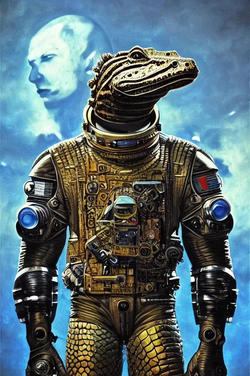 a portrait of a muscular anthropomorphic cyberpunk | Stable Diffusion ...