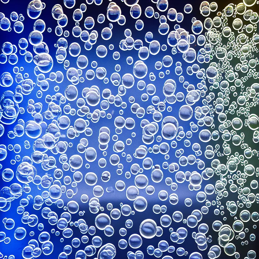 photo of giant bubbles made of cellophane inside a | Stable Diffusion ...