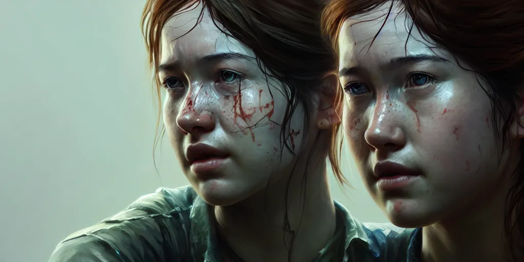 ultra detailed facial portrait of ellie from the last | Stable ...