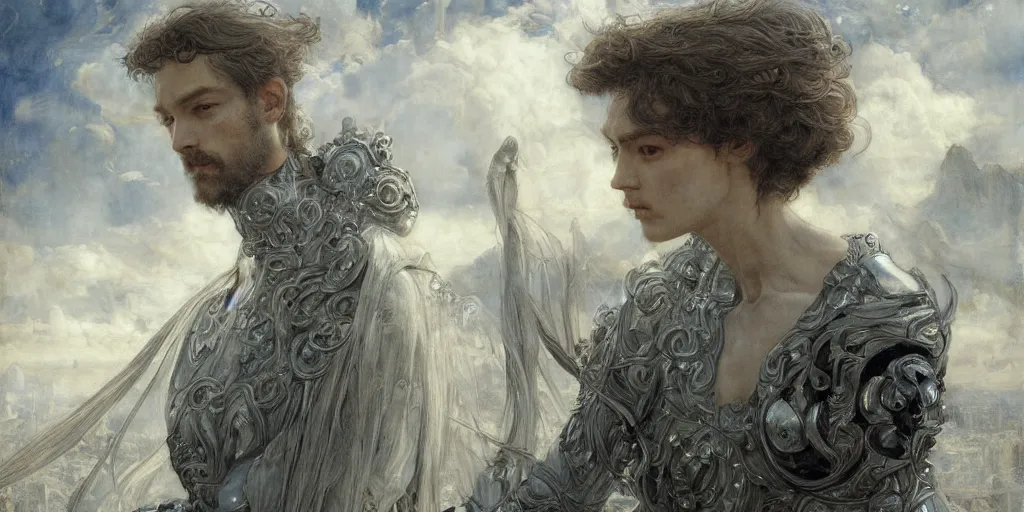 silver, by Edgar Maxence and Ross Tran and Michael | Stable Diffusion | OpenArt