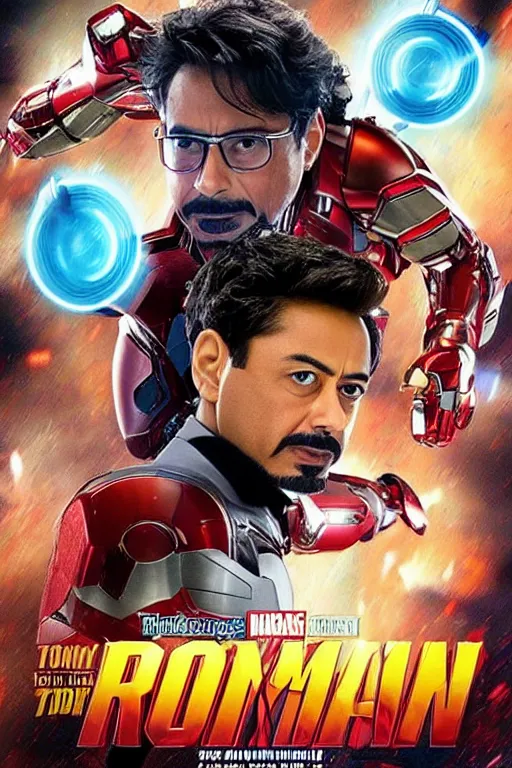 Rookantha Goonatillake starring as Tony Stark from | Stable Diffusion ...