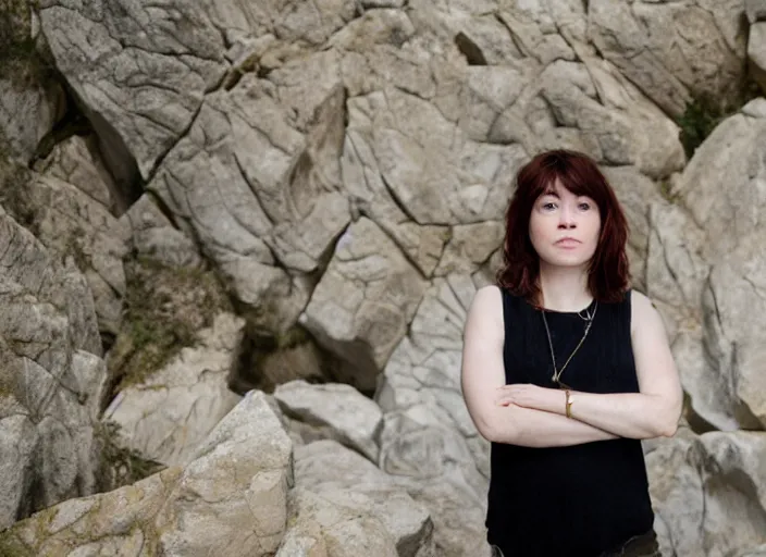 a masterpiece portrait photo of erna solberg who looks | Stable ...