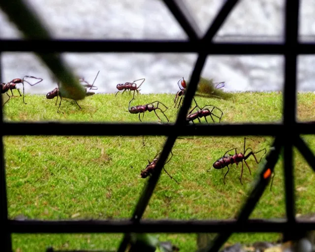 an ant's perspective looking out at a kitchen close up | Stable ...