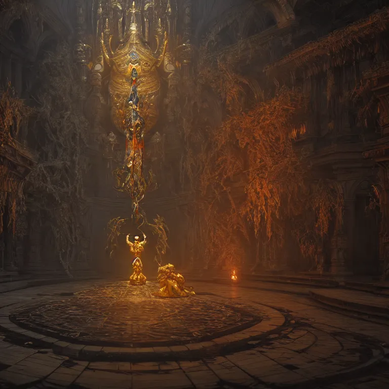 a cinematic shot of jester god, hyperdimensional, | Stable Diffusion ...