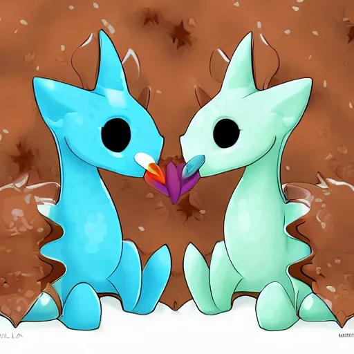 toothless kissing nubless, | Stable Diffusion