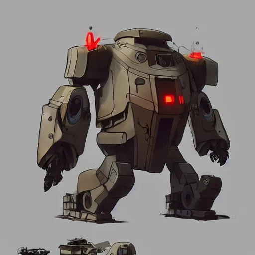 concept art of an heavy fat warmech, soviet walking | Stable Diffusion ...
